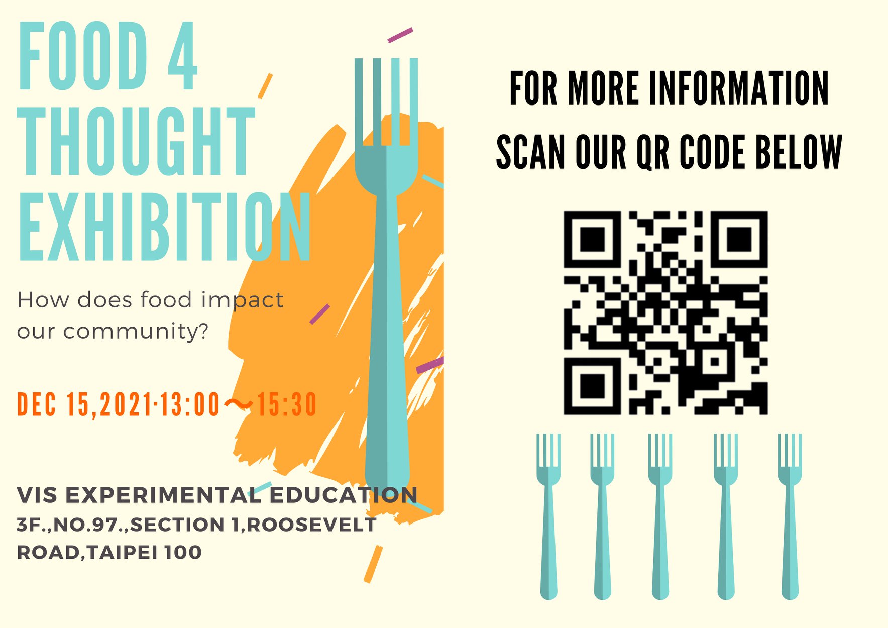 2021 Fall PBL Exhibition - Food 4 Thought - VIS國際實驗教育